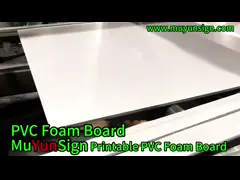 China Multiple Thickness White PVC Foam Board Lamination Covering Recycled for sale