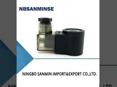 China Waterproof IP65 IP67 IP69K Solenoid Valve Coil , Hydraulic Electromagnetic Valve Coil for sale