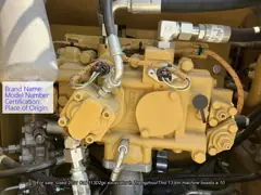 China 13 Tons Used Cat 313D2gc 2021year for Sale in Zhengzhou Yard Good Price for sale