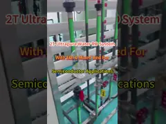 China 2 Stage 2000L/Hour Ultra Pure Water Systems EDI Ultrapure Water Ultrafiltration Equipment for sale
