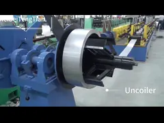 Macchine per la fabbricazione di rotoli di acciaio da 76 a 168 mm