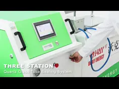 Il sigillamento della fiala della metropolitana di vetro borosilicato lavora l'industriale a macchina rotabile