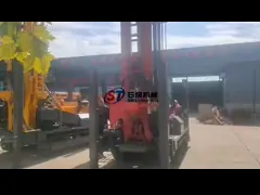 Large 180 Meters Water Well Drilling Equipment Customized Pneumatic Dht Blasting Rubber