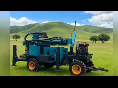 Multi Functional Pneumatic Water Well Drilling Rig, Durable And Long-lasting