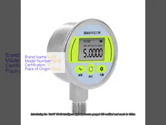 Flexible and Convenient YK-80 Intelligent Digital Pressure Gauge for Various Measurement Needs in Industrial Applications