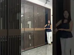 China 6063-T5 Aluminium Interior Sliding Doors Room Dividers Maximizing Light Space Saving for sale