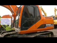 Doosan Dh150LC-7 Used Crawler Hydraulic Excavator with Quality for Sale