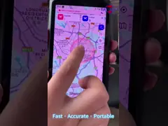 China 70Mhz-6200Mhz Portable 3km Passive Handheld Drone Detector Tracking And Positioning for sale