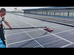 China Solar Panel Cleaning Equipment Washing Brushes Solar Panel Rotary Cleaning Brush for sale