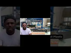 Máquina de termoformado con vacío de plástico de escritorio totalmente automática