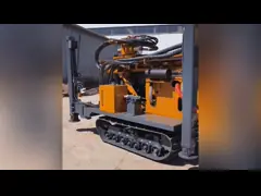Small 260m Water Well Drilling Rig Machine Hydraulic Drilling