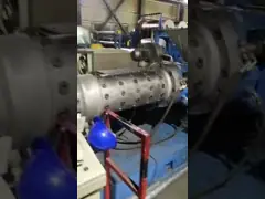 China 2000kg/Hour Output Twin Screw Feed Rubber Strainer With Cooling System And Mold Temperature Controller Two Roller Force Feeder for sale