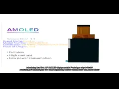 Módulo de pantalla AMOLED de 3.2 pulgadas 320X480 puntos Interfaz SPI/RGB Brillo 350 cd/m²