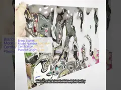 Mirror Polished Chromatic Stainless Steel Sheet | Premium Finish
