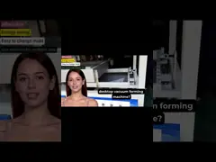 pequeñas máquinas de formación de plástico máquina de formación al vacío de sobremesa