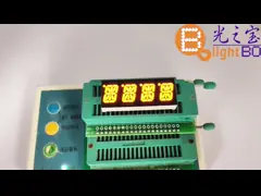 Display LED de 4 estrelas com 16 cores em ultrabrilhante Gelb pour le tableau de bord