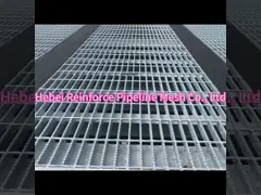 China Galvanized Steel Bar Grating 30mm Pitch Anti-Corrosion Walkway Cover for sale