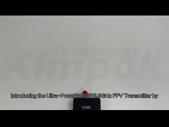 3.3Ghz 10W UAV Video Trasmettitore Video Trasmettitore a lungo raggio Modulo trasmettitore 16CH ad alta potenza