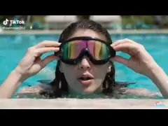 China Cross Border Large Frame Prescription Swim Goggles For Adults Lightweight for sale