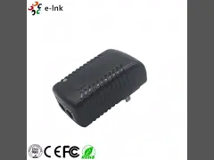 12VDC 1.5A 18W POE Injector Supports 10/100M or 10/100/1000M LAN environment