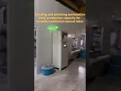 Automated Robotic Polishing Grinding System Designed for Various Metal Castings Including Stainless Steel, Aluminum and Copper