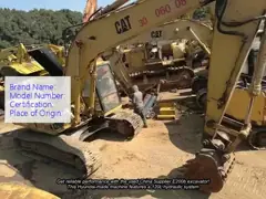 China Supplier E200b Used Excavator E70b Second Hand Excavator