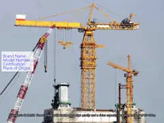 Zoomlion Brand 8t Mobile Tower Crane with Cabin