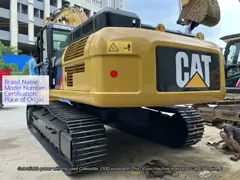 Construction Machinery Good Price 30tons Used Caterpillar Cat 330d Excavator for Sale