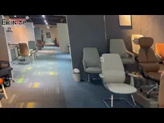 China Ekintop Computer Office Table Modern Executive Wooden Office Table Desk with Drawers for sale