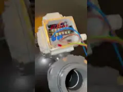 electric valve is connected to the relay