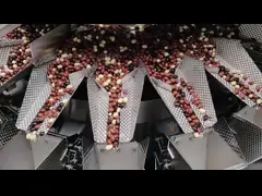 China Automatic Potato Chips Pillow Bag Packaging Machine with Multi Head Weigher Vertical Packing Machine for Snackes for sale