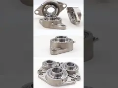 China SSUCLF206 Pillow Block Bearing UCFL 206  Stainless Steel oval flange ball bearing unit for sale