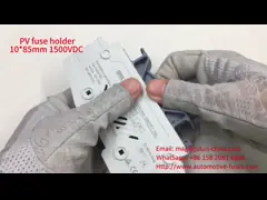 China RSZ307-01 EVLH 500A 750VDC FUSE 50KA  Square Ceramic  Automotive Chargers Electric Vehicle Devices And Equipment Small Size  Low Melting I²t Value High Breaking Capacity Energy for sale