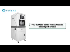 Mastering the YRC-8S Metal Dental Milling Machine: Data Import Tutorial