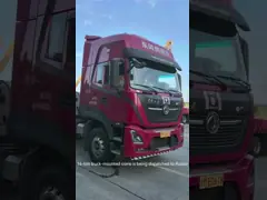 Una gru da 14 tonnellate viene spedita in Russia