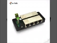 China 4-Port 10/100M Passive POE power supply Are used to power the two unused pairs of the Ethernet cable for sale