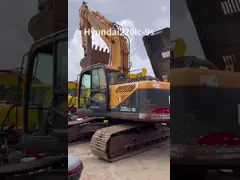 China Hyundai 220LC-9S 22Ton Crawler Excavator Construction Machinery CE Certified Used Hydraulic for sale