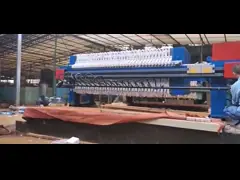 New Sludge Dewatering Automatic Filter Press for Building Mud Processing System