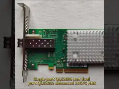 중국 16Gbps Qlogic QLE2690 싱글 포트 PCI Express 3.0X8 HBA 카드 판매용