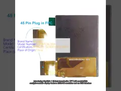 1.28 Inch Transflective TFT Display Tft Lcd Module 205x148  Dots  24pins RRGB  interface  sunlight readable TFT display