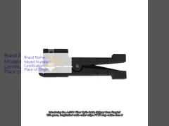 A-3511 Fiber Optic Cable Stripper 3.5-11mm FTTH Drop Cable Optic Stripper Longitudinal Cable Cutter Cable Stripper