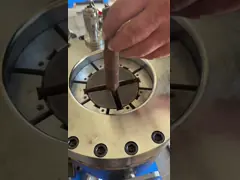 China Electric Round And Square Pipe Crimping Machine 220V/380V for 1/4 to 2 Inch Pipes Blue color for sale