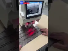 Cina Semi-automatica CCD Guida Perforazione di buchi per etichette di alluminio anodizzato in vendita