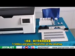 China 30cm Mini DTF Printer with Epson XP600 Printhead - 320mm Print Width, 1.7㎡/h Speed for sale
