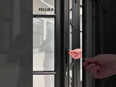 China Heavy Gauge Aluminum Folding Partition Door For Divide Balconies And Living Rooms for sale