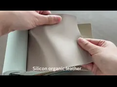 China 1.6mm Platinum Silicon Coated Artificial Leather with Superior Hydrolysis Resistance, 1.6m Width for sale