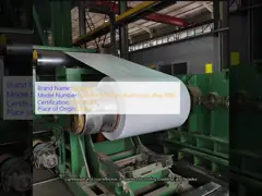 Aluminum Alloy 1060 Color-Coated (1.2mm × 1500mm) Aluminum Coil for Construction Industry
