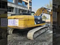 China Cat Excavator for Sale at Low Price, Fast Delivery, Original, Unmodified Original Excavator Cat 329d, Fine Original Excavator for sale