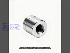 High Pressure Water Cannon Nozzle Seat Precision CNC Machining China for Special Robots ExplosionProof Rescue Aerospace