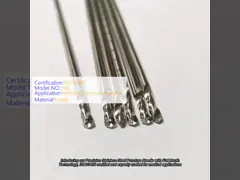 Precision Stainless Steel Puncture Needle with Flat Mouth Technology